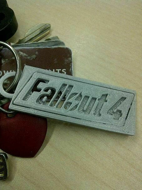 Free 3D file Fallout 4 Keychain Improved 🗝️ ・3D printable model to ...