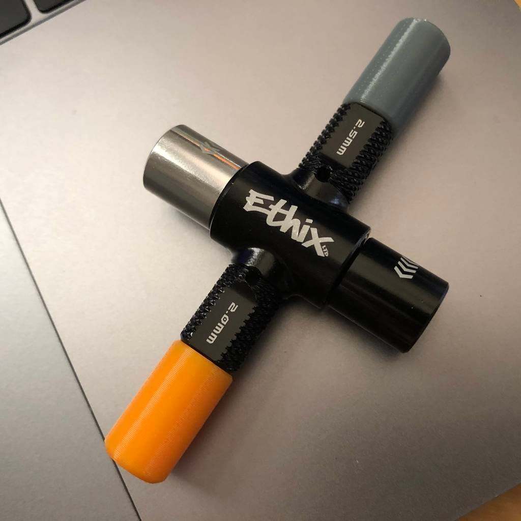 Free STL file Ethix Multi-Purpose Prop Tool Hex End Covers 🔚 ・3D printing model to download・Cults