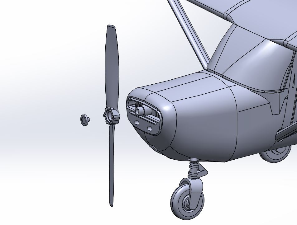STL file Cessna C150 🛩️ ・3D printable model to download・Cults