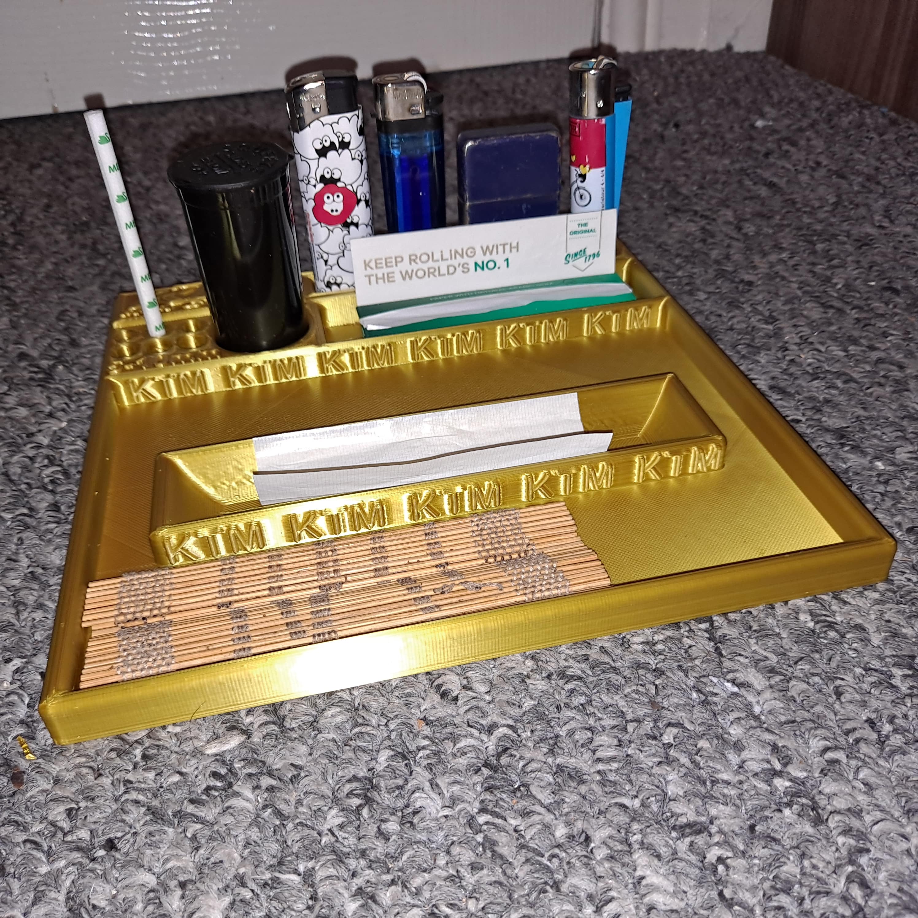 STL file KTM RACING TOBACCO ROLL SMOKING TRAY SUPPORTLESS 🚬 ・3D ...