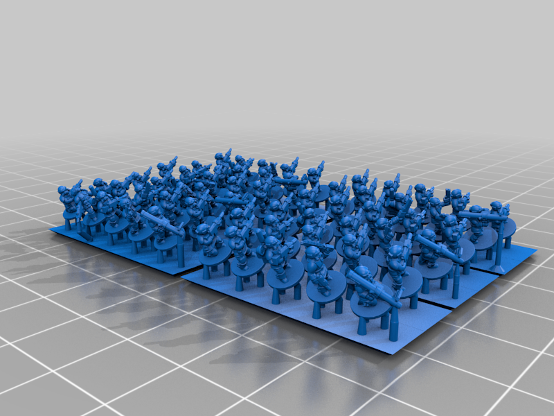 🏗 Epic scale Infantry Company・Free STL File for ・Cults