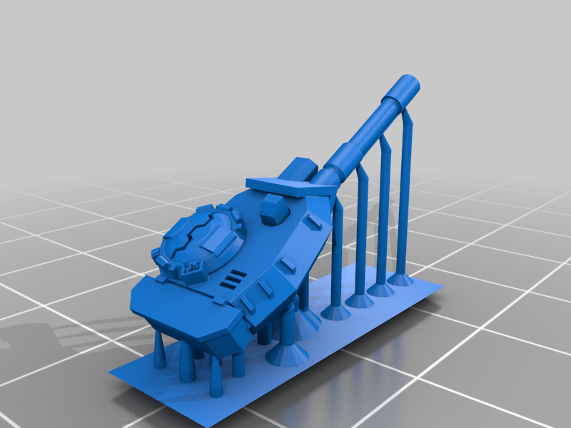 🎲 Epic scale Galactic Crusaders MBT・Free STL File for ・Cults