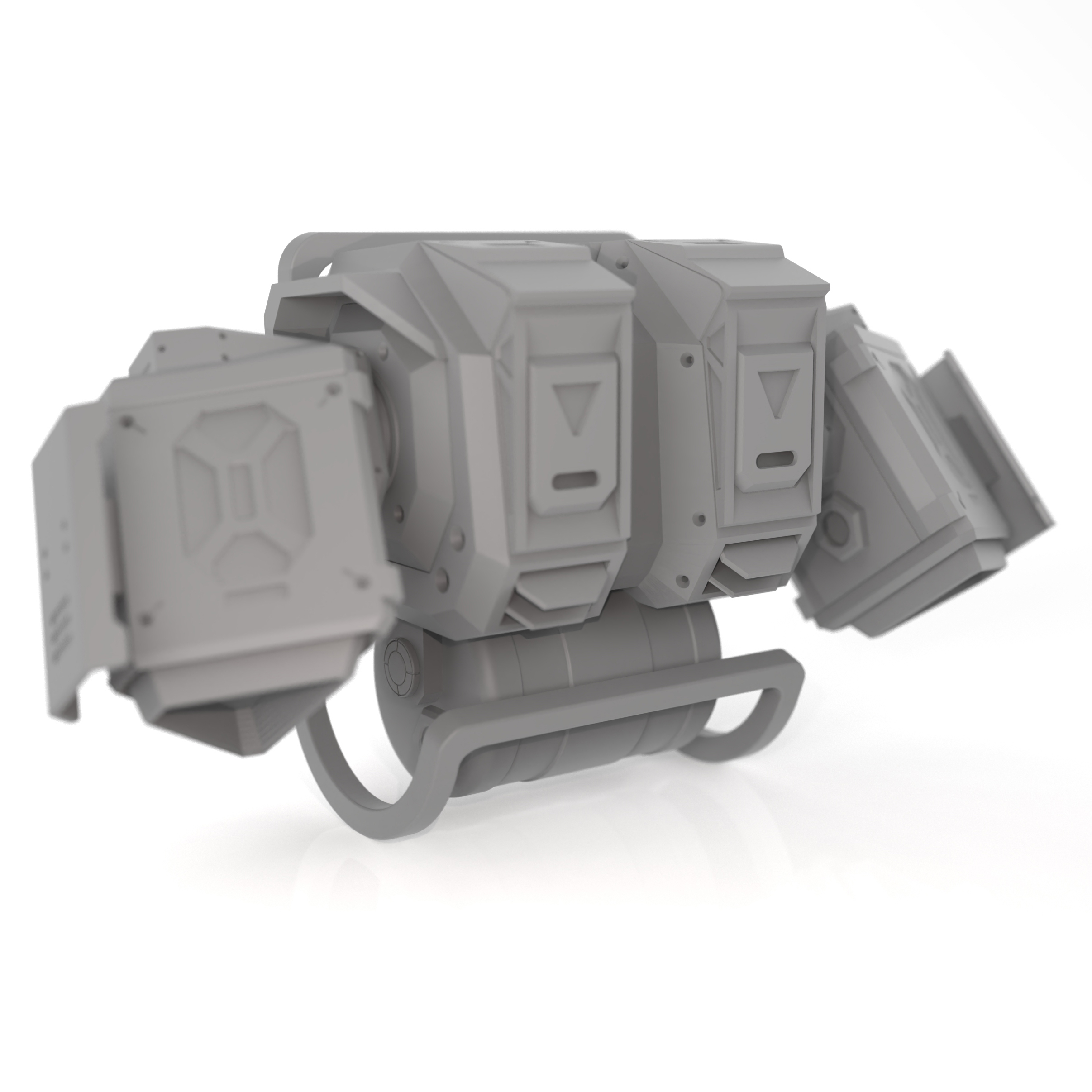 STL file Fall of Titans 6-4 Jumppack for Miniatures 🍂 ・3D printer ...