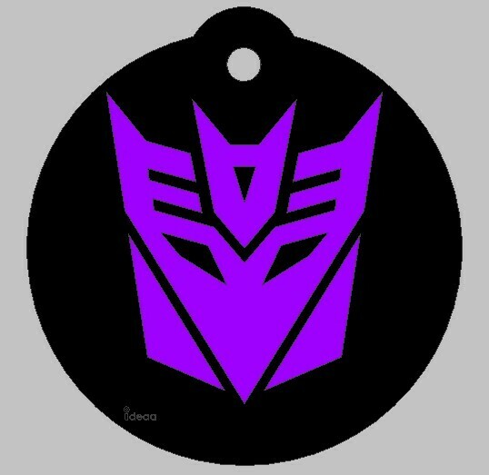 🗝️ Keychain Decepticons・Free STL File for ・Cults