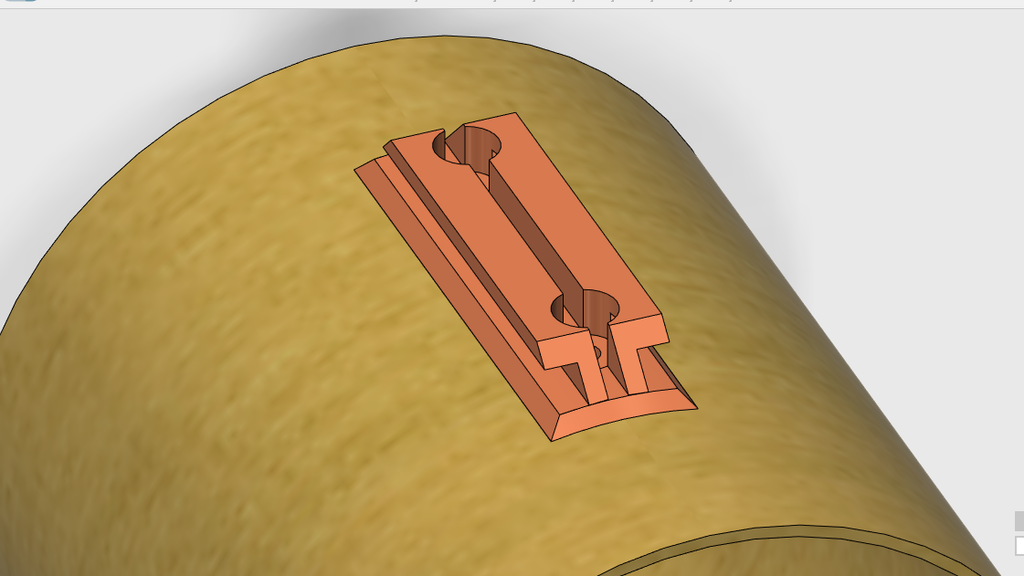 🚀 1010 Conformal Rail Guide for 75mm Tubing with Backing Plate・Free STL ...