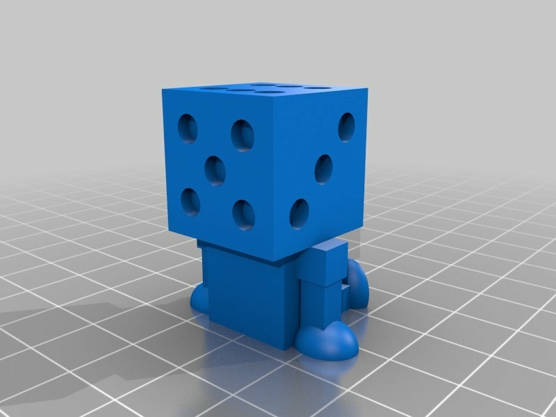 Free STL file Dice Bots 🎲 ・3D printing model to download・Cults