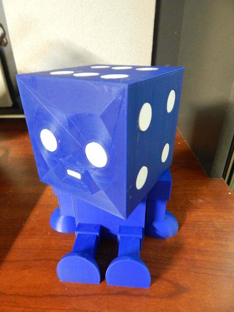Free STL file Dice Bots 🎲 ・3D printing model to download・Cults