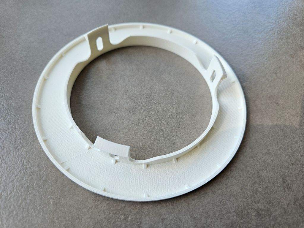 Free 3D file Collar for spotlight - 13mm Placoplatre fixing 🪞 ・3D ...