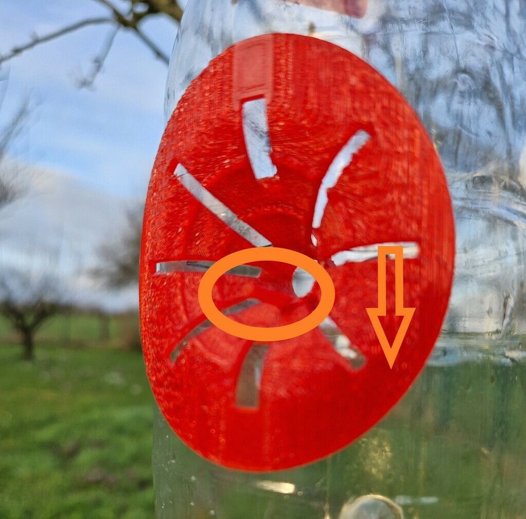 Free 3D file Easy selective trapping kit - Bottle trap - Asian hornet 🍾 ...