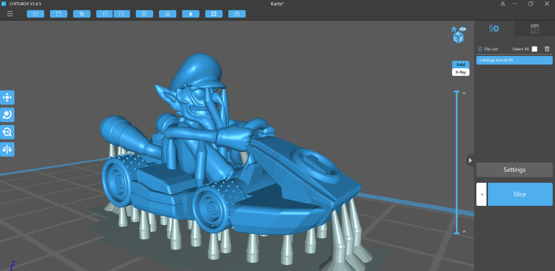 STL file MARIO KART WALUIGI - WALUIGI FOR MONOPOLY GAMER ♟ ・3D printer ...