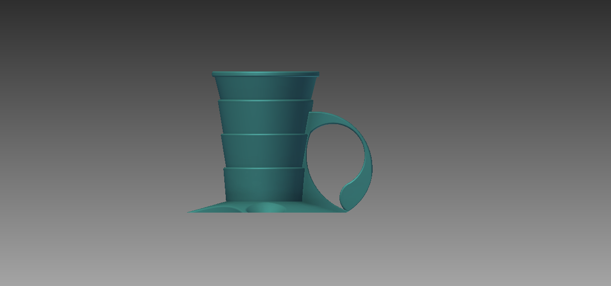 Free STL file Skull base cup 💀 ・Template to download and 3D print・Cults