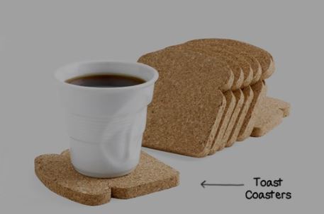 STL file Toast Bread Shaped Coaster 🍞・Model to download and 3D print・Cults