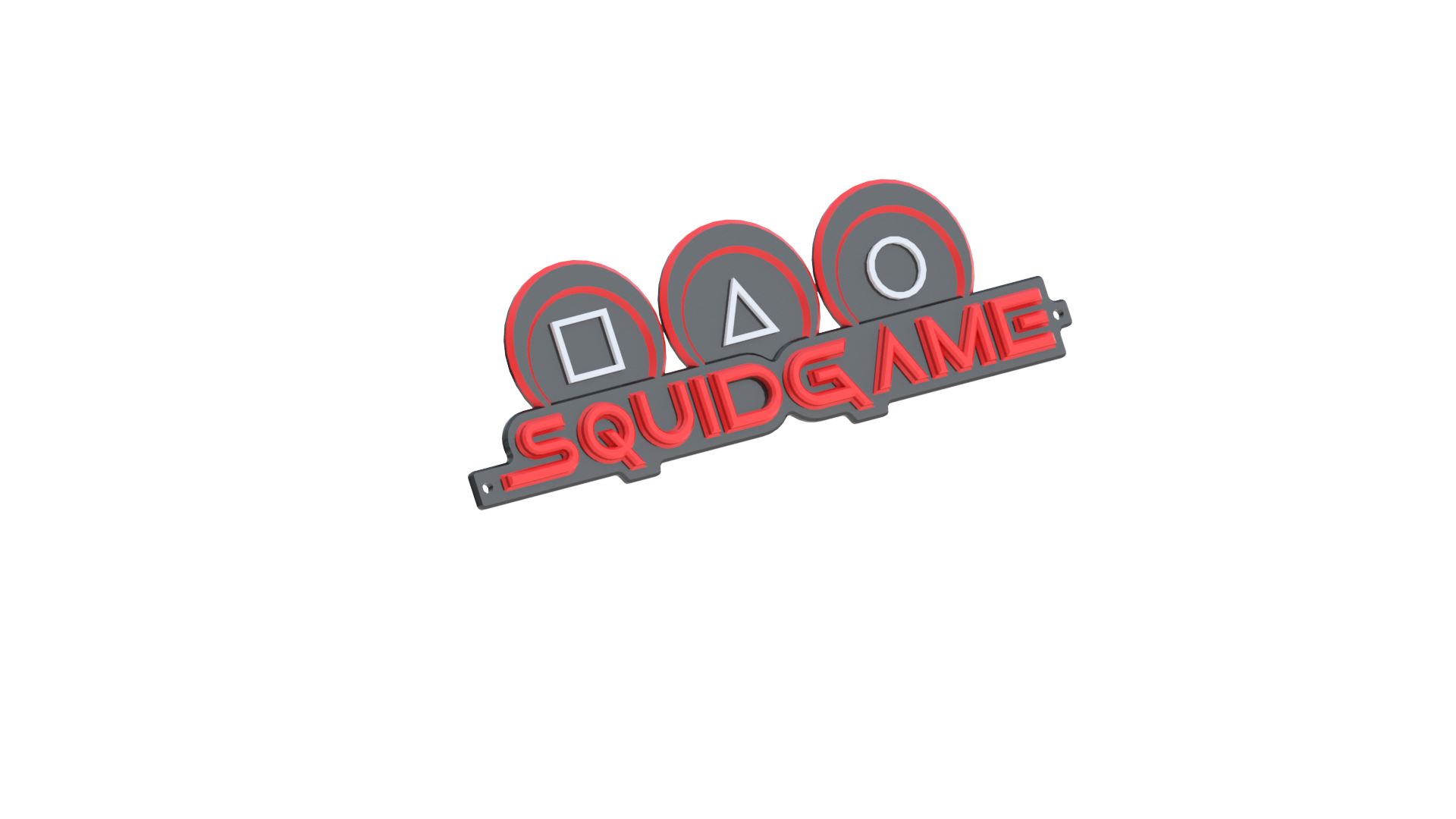 STL file SQUID GAME TAG 🦑 ・3D print design to download・Cults
