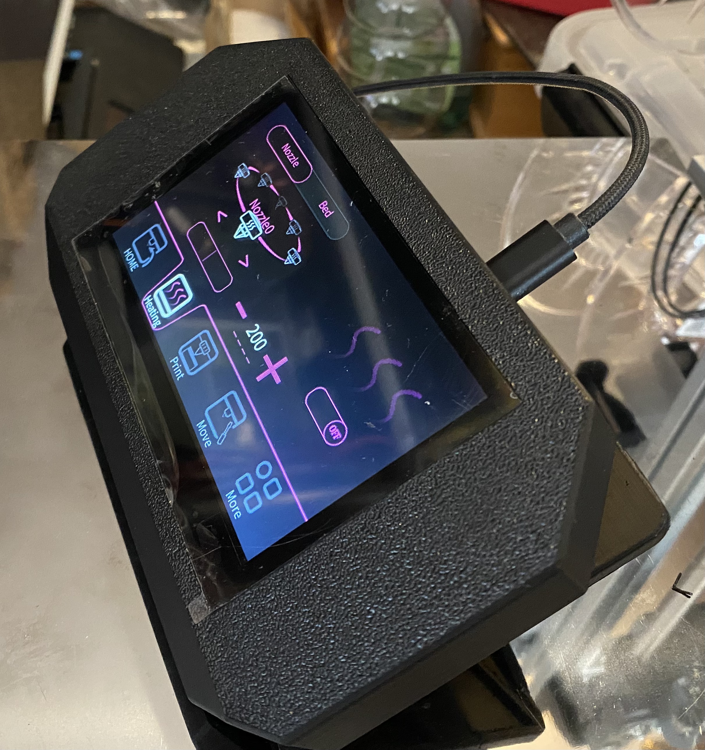 STL file Mod for Ender 3 v2 with Fly 4.3" Screen an Mellow E3 (Pro) Board RepRap Duet WiFi 🪰・3D ...