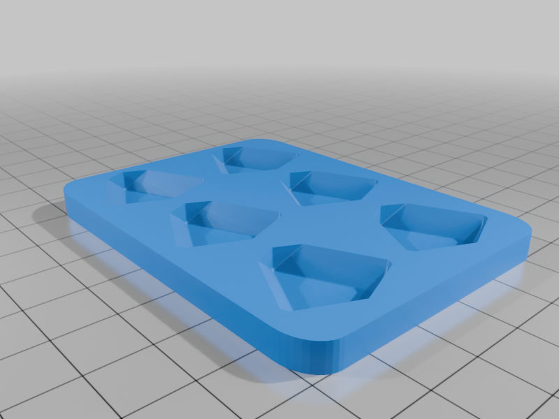 🎲 2D6 Dungeon Dice Box・Free 3D File for ・Cults