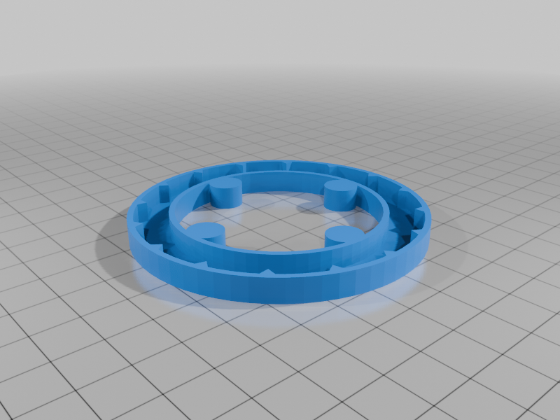 🧊 Ice Fishing Rattle Reel・Free 3D File for ・Cults