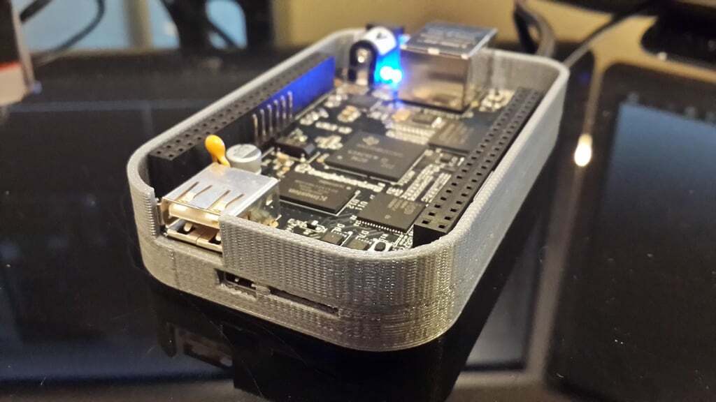 3D print BeagleBone Black Case with Ventilation・Cults