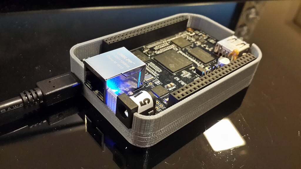 3D print BeagleBone Black Case with Ventilation・Cults