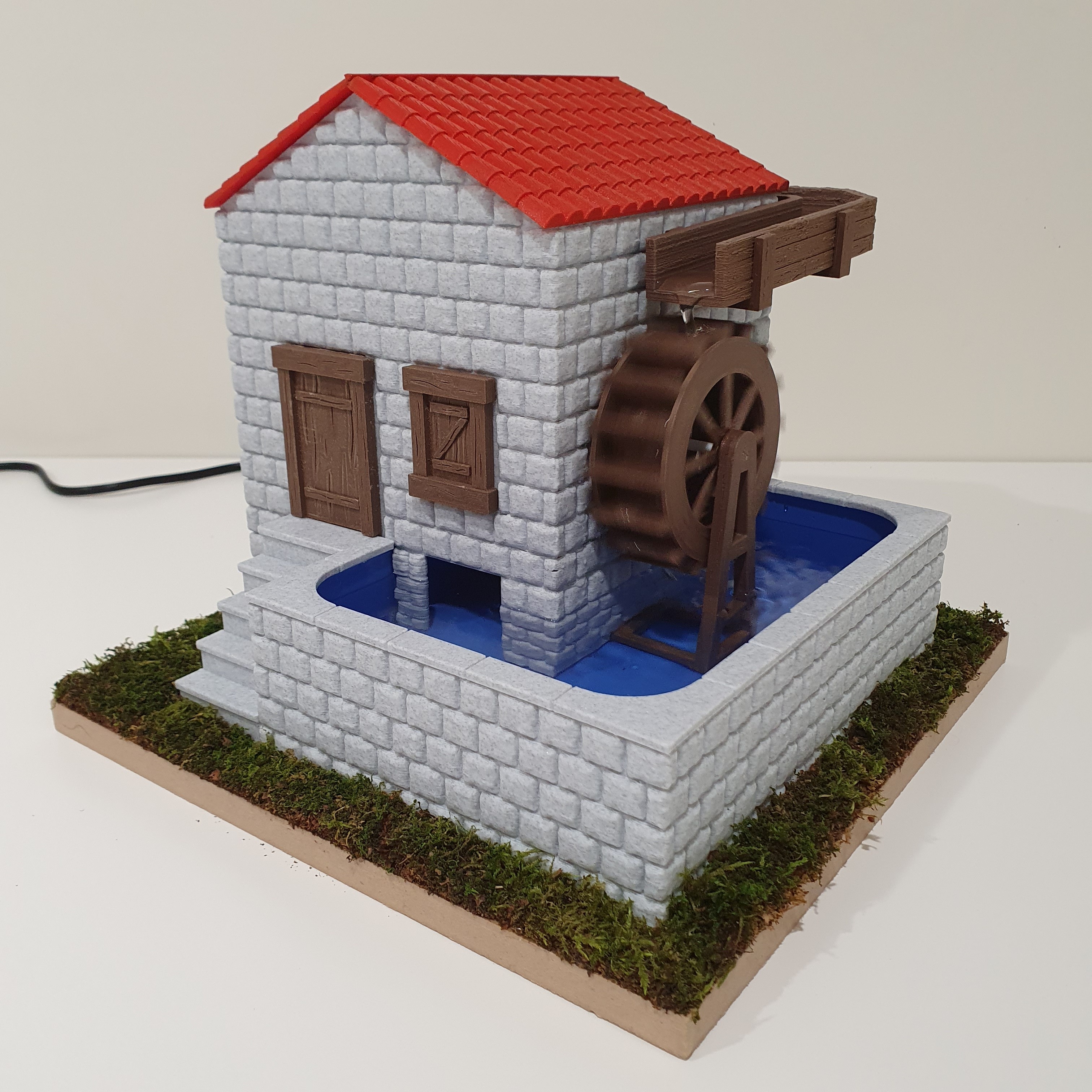 Archivo STL Watermill 🚰 ・Objeto para impresora 3D para descargar・Cults