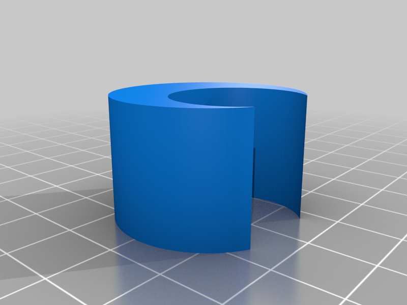 Free 3D file 20mm rod lock for veranda curtain rod support Akena 🔒 ...