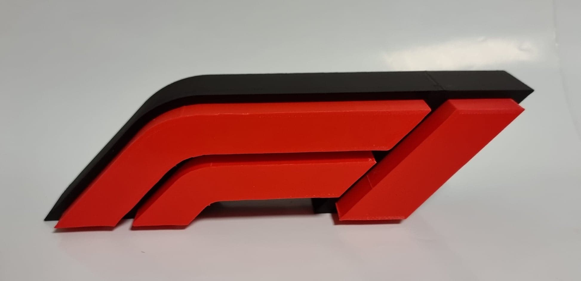 STL file Formula 1 F1 logo 🐂 ・3D printer model to download・Cults