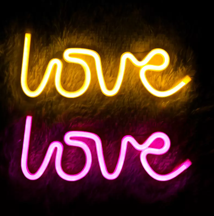 ️‍🔥 Love neon LED light・ STL File for ・Cults