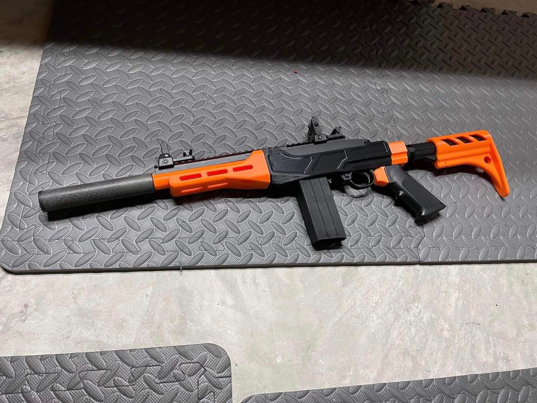 🔫 Tactical Chassis for Airsoft KC02・ STL File for 3D printing・Cults