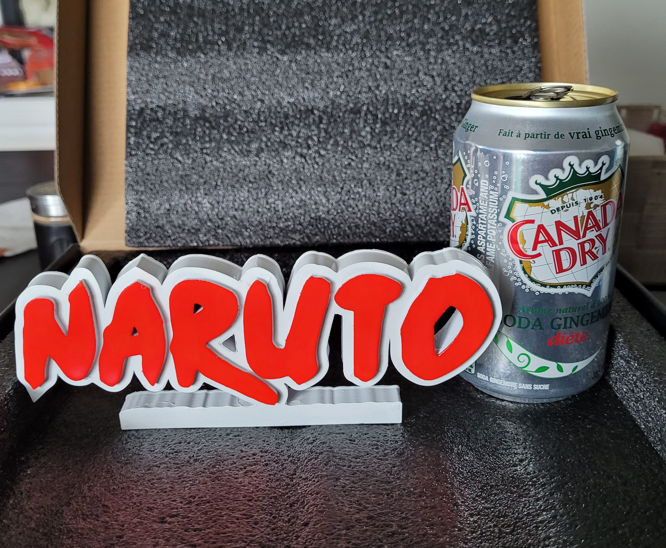 3D printed Naruto Logo • made with Craelity ender 3 V2・Cults