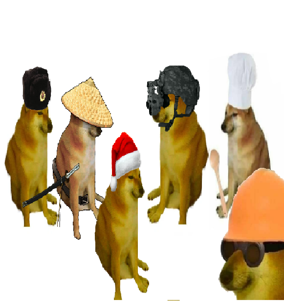 STL 文件 Cheems collection 🎄 ・可下载 3D 打印机设计・Cults