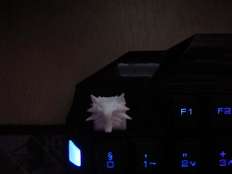 🦂 Witcher-Themed Keycap for Genius Scorpion K5 Keyboard・Free STL File ...