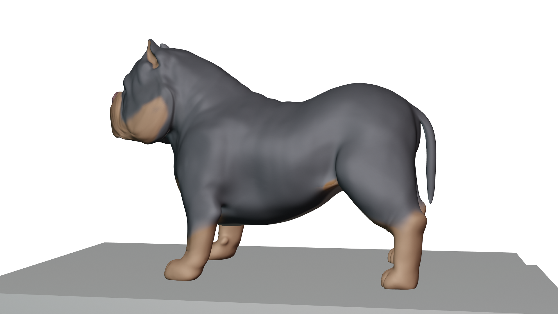 STL file american bully 🎨 ・3D print design to download・Cults