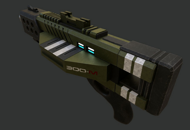 🔫 M300 Claymore Mass Effect Replica・ STL File for ・Cults