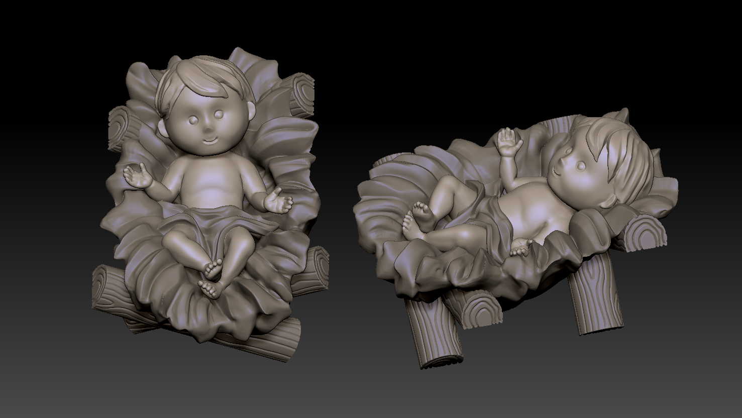 Archivo STL El Niño Jesús 👾 ・Modelo imprimible en 3D para descargar・Cults