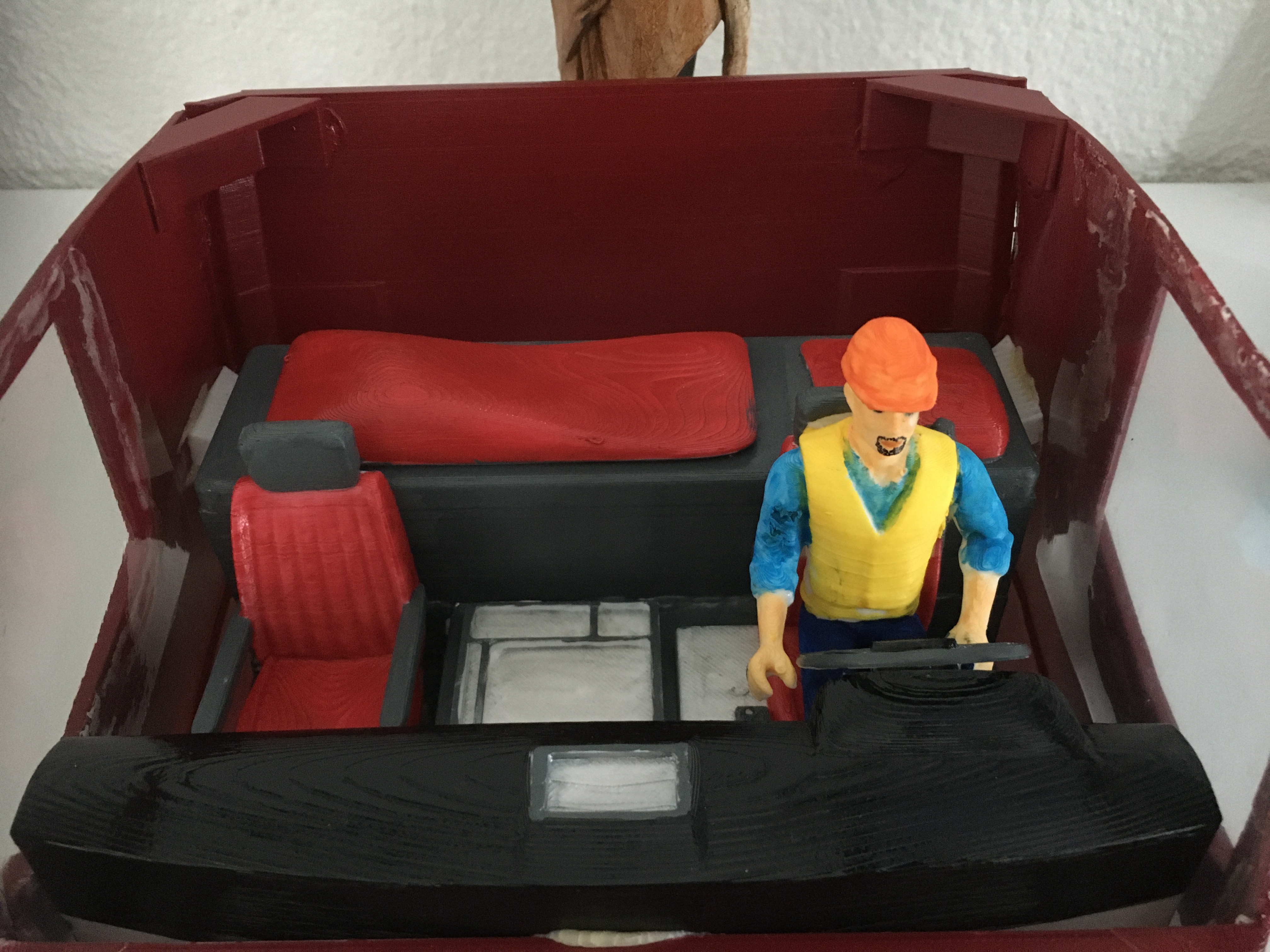 🚚 Truck interior 1/14・ 3D File for ・Cults