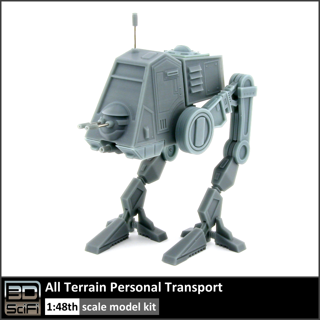 3DSciFi - All Terrain Personal Transport impreso en 3D • Hecho con una ...