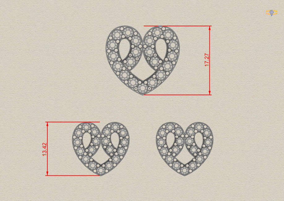 STL file charm 08 💍 ・3D printable design to download・Cults