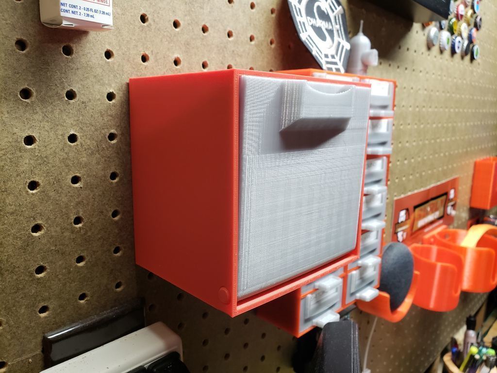 🏠 The Big Pegboard Bin・Free STL File for ・Cults
