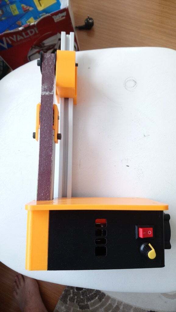 Free STL file DIY 3D Printed Mini Hobby Belt Sander 🧑‍🔧 ・3D print model ...