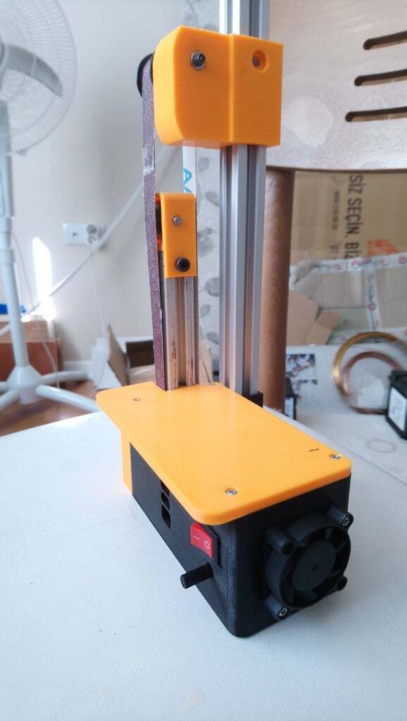 Free STL file DIY 3D Printed Mini Hobby Belt Sander 🧑‍🔧 ・3D print model ...