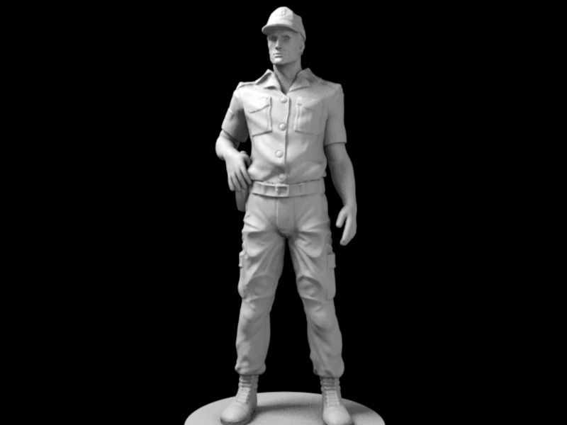 STL file Police Officer 🚓 ・3D printing design to download・Cults