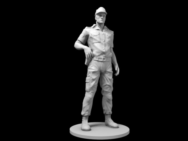 STL file Police Officer 🚓 ・3D printing design to download・Cults
