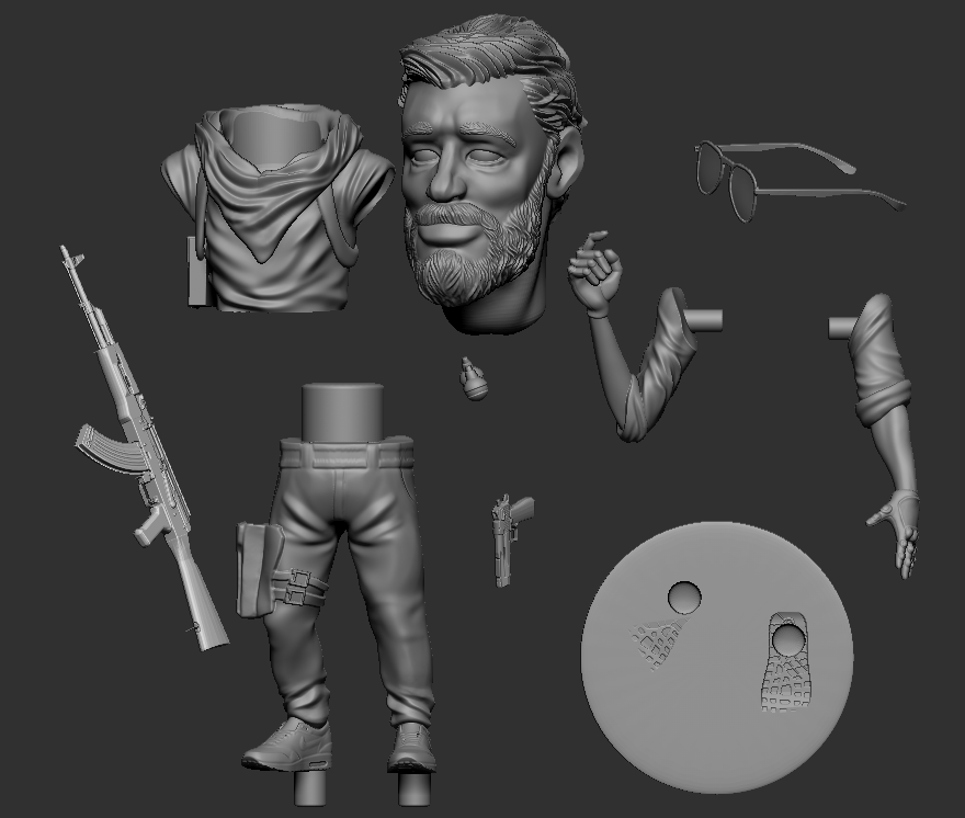 🎲 Cs Go Figure - TR・ 3D File for 3D printing・Cults