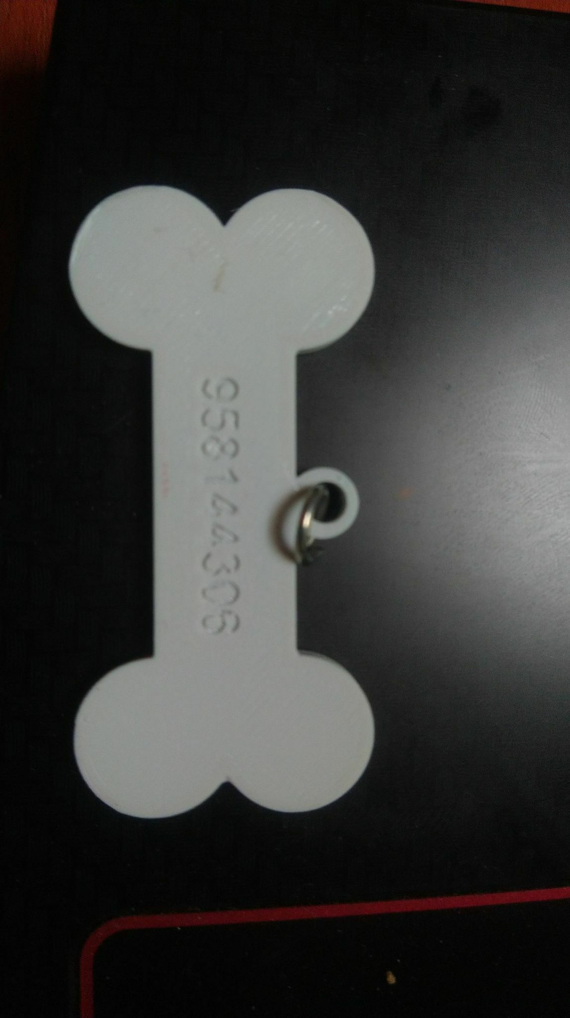 STL file v2 editable dog plate 🐕・3D printing design to download・Cults