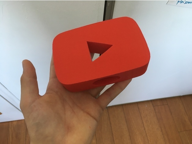 STL file YouTube Play Button Trophy (Custom) - Trophy Reward ️ ・3D ...