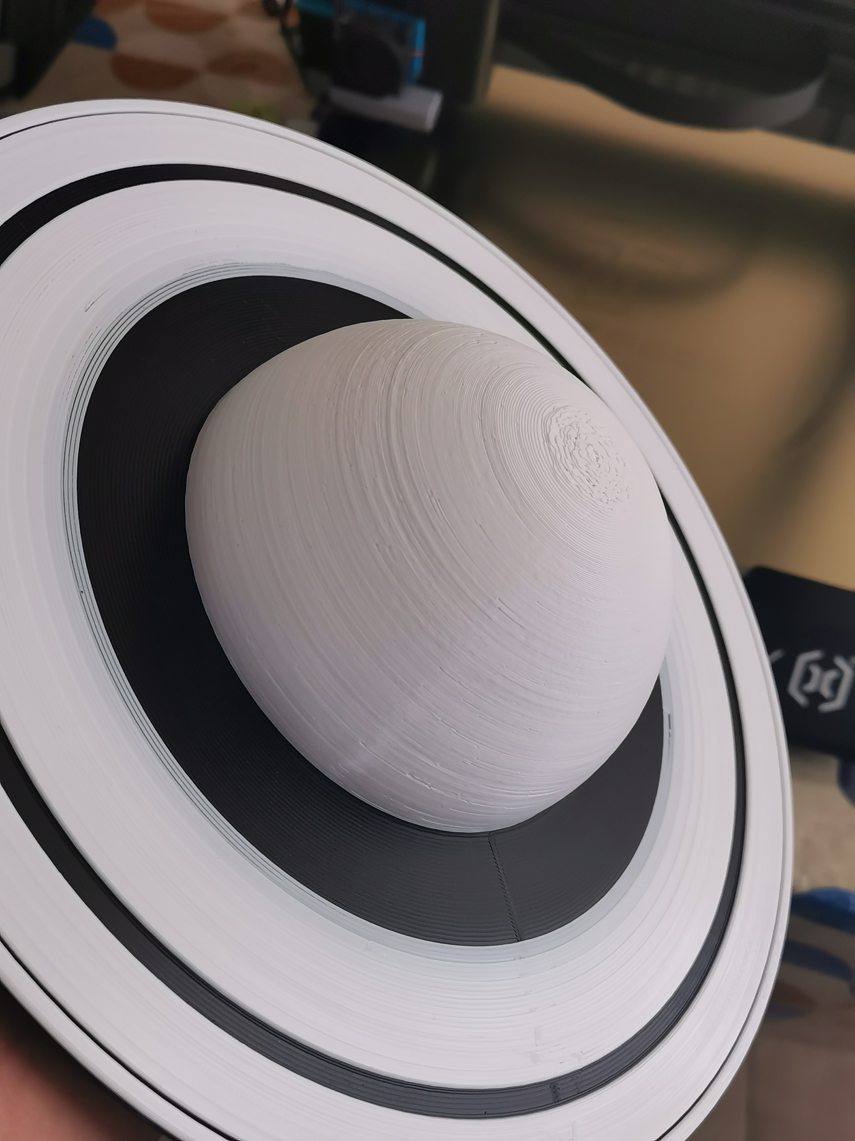 STL file Planeta Saturno 9 cm DIA. Planet Saturn 9 cm DIA. 🪐 ・3D ...