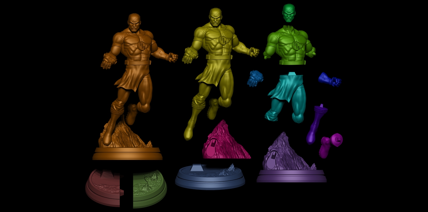 🎨 Fan Art Conquest from Invincible - Statue・ STL File for ・Cults