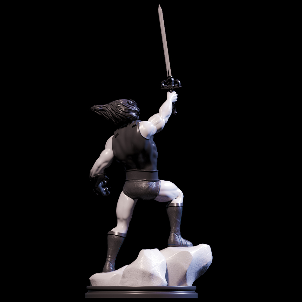 🦁 THUNDERCATS Lion-O Fanart・ STL File for ・Cults