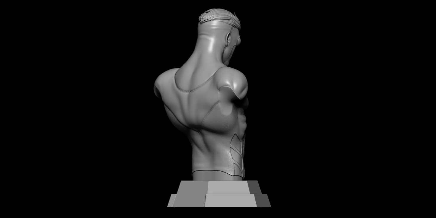 STL file Fanart INVINCIBLE - Bust 👤 (OBJ)・3D printing design to download・Cults