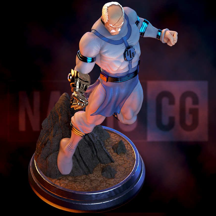 🎨 Fan Art Conquest from Invincible - Statue・ STL File for ・Cults