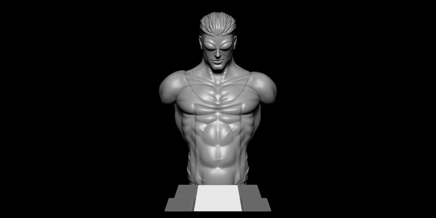 STL file Fanart INVINCIBLE - Bust 👤 (OBJ)・3D printing design to download・Cults